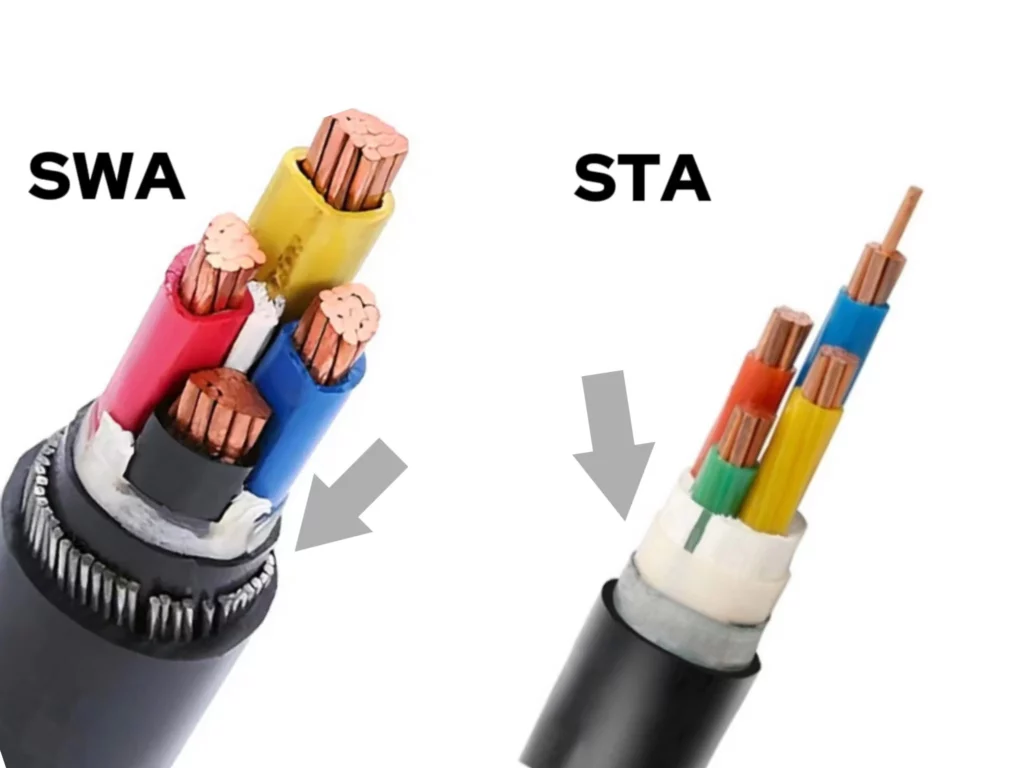 STA cable and SWA cable: What are the differences? STA cable and SWA cable: What are the differences?